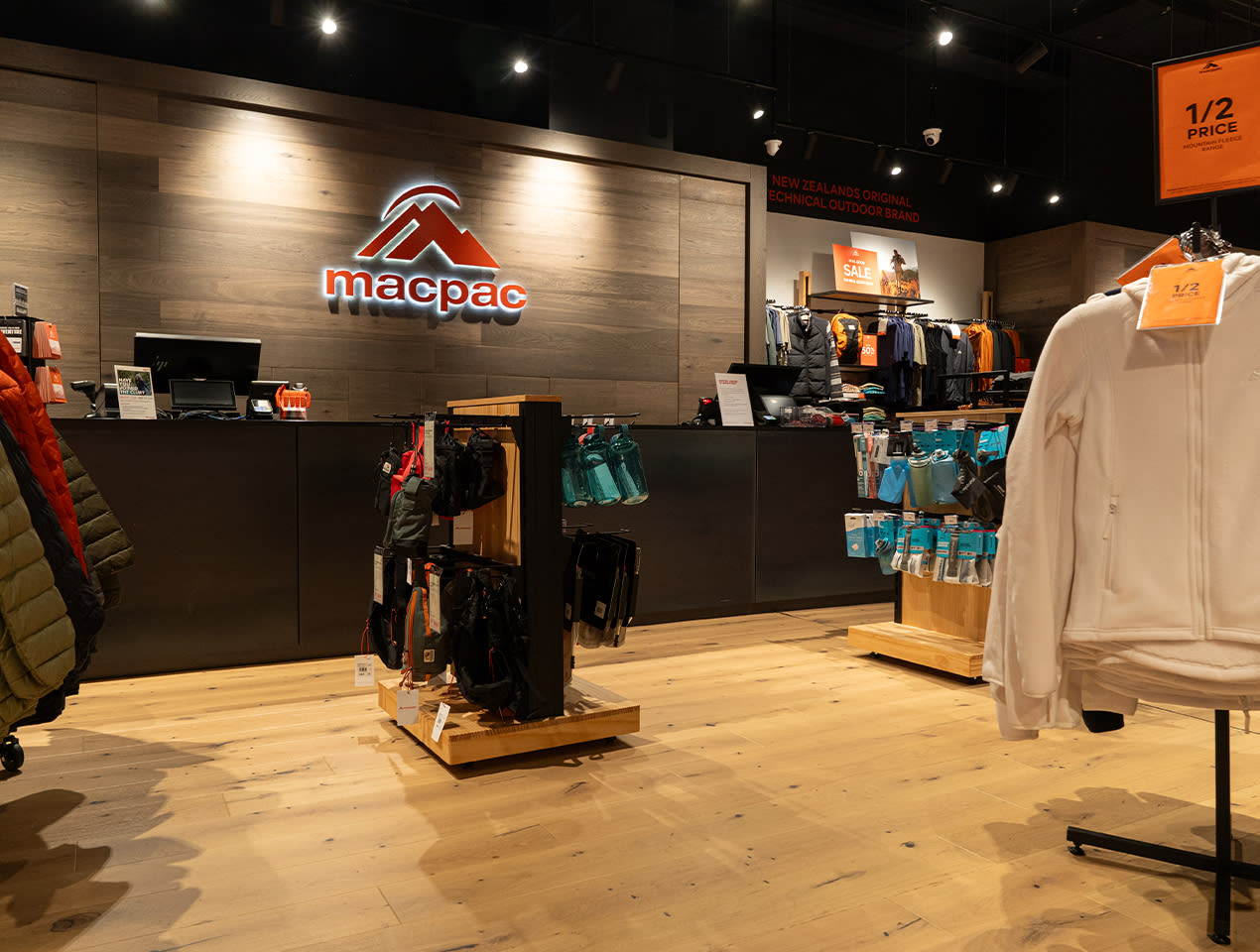 Macpac Bondi Junction Retail Timber Flooring Case Study | Havwoods Australia